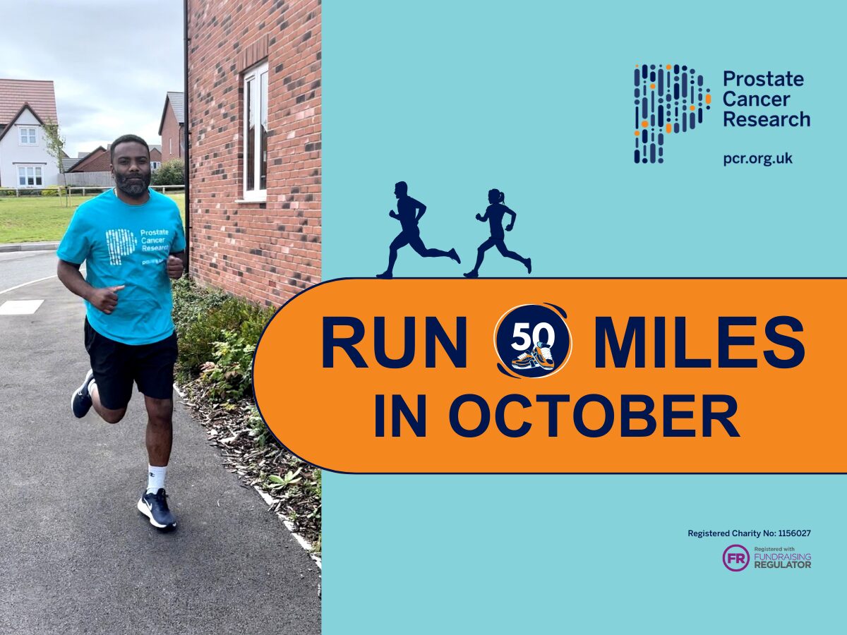 Run 50 Miles in October - Prostate Cancer Research